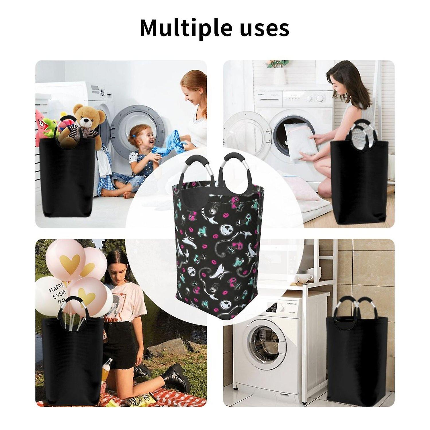 The Nightmare Before Christmas Laundry Basket, 50L Laundry Hamper With ...