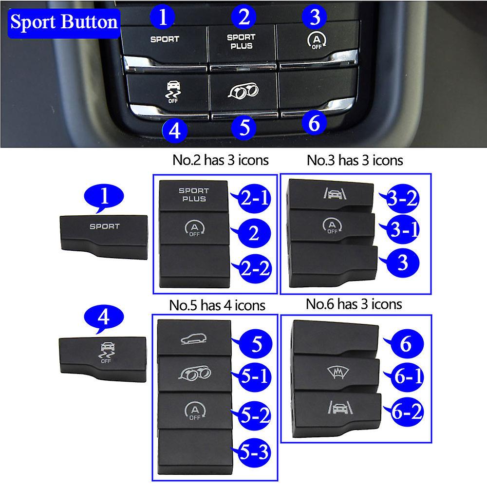 Car Front Rear Console Air Conditioner Temperature AC Vent Volume ...
