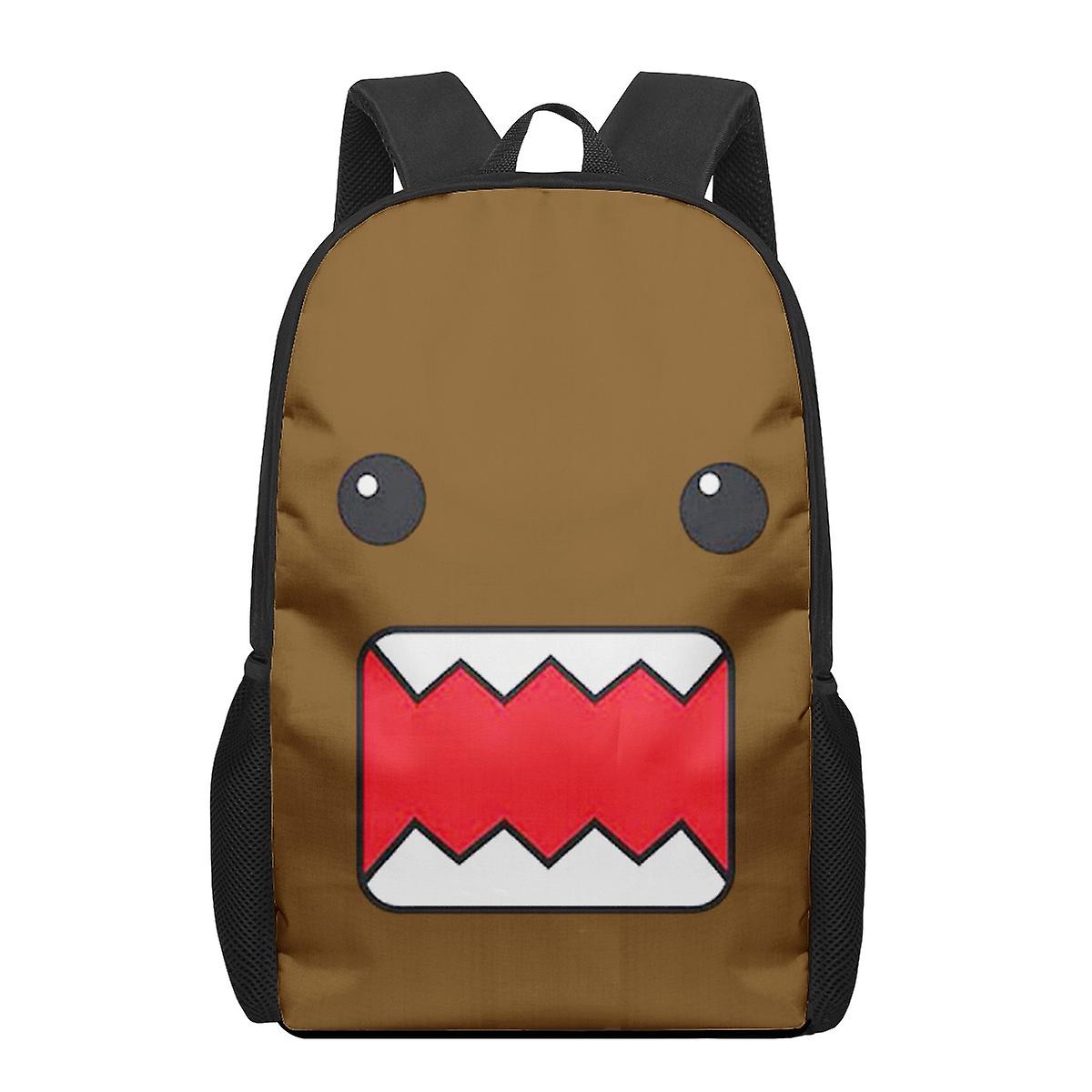 Domo Kun Cartoon Monster 3d Print School Bags For Boys Girls Primary ...