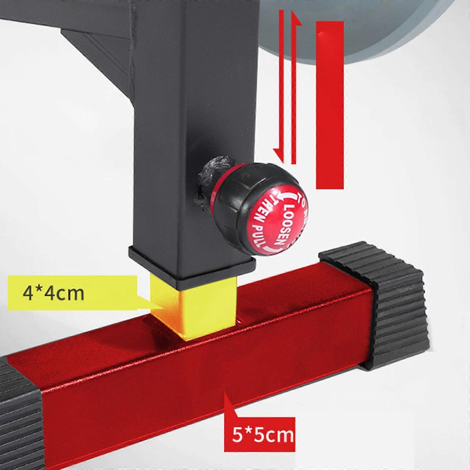 2x Deadlift Sling Racks Easily Load Deadlift Jack Barbell Stand Barbell ...