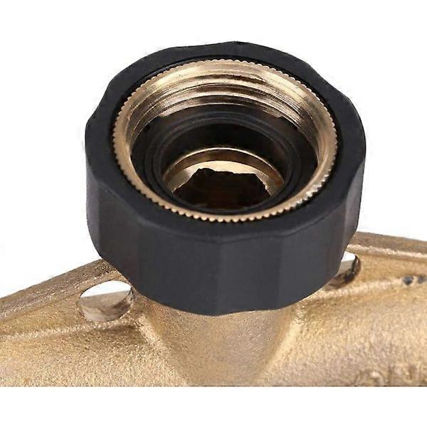 3/4 inch brass 4 hose hose splitter nozzle switch hose adapter Fa Elik ...