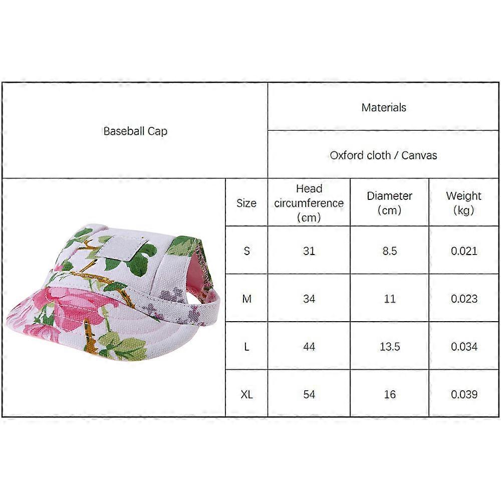 Dog Hat, Pet Baseball Cap with Ear Holes - Stylish and Cute | Fruugo UK