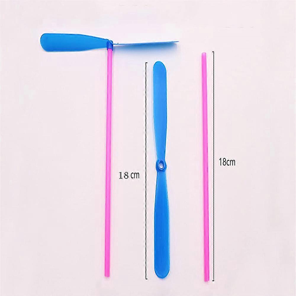 100pcs Flying Helicopter Toy, Hand Helicopter, Bamboo Dragonfly Hand ...