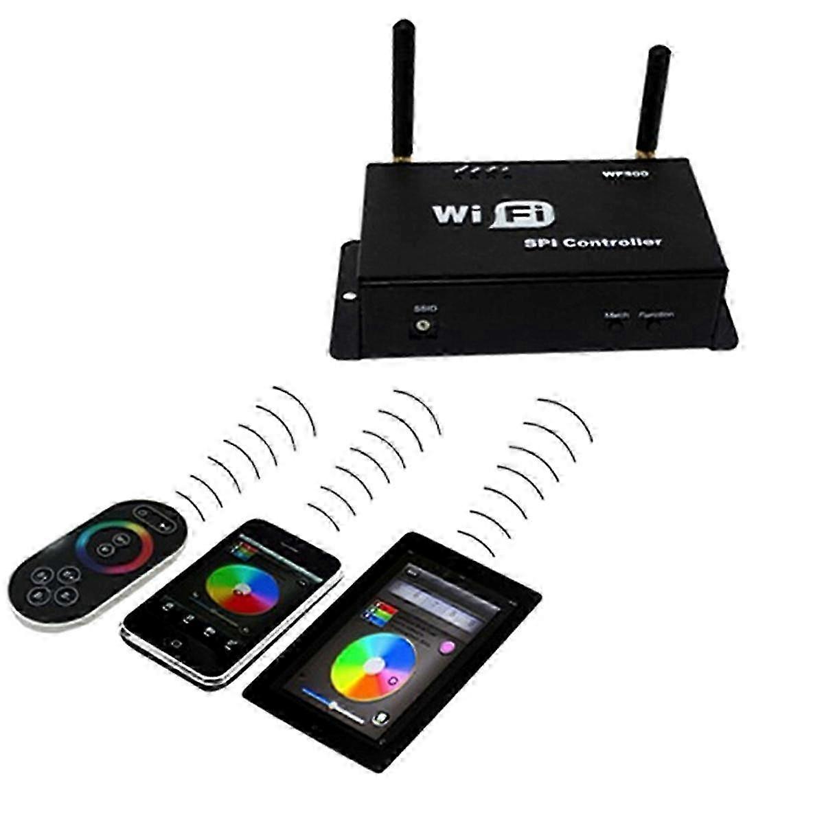 Wifi Spi Led Controller Wireless Rf Module Dimmer System Rgb Tape Strip ...