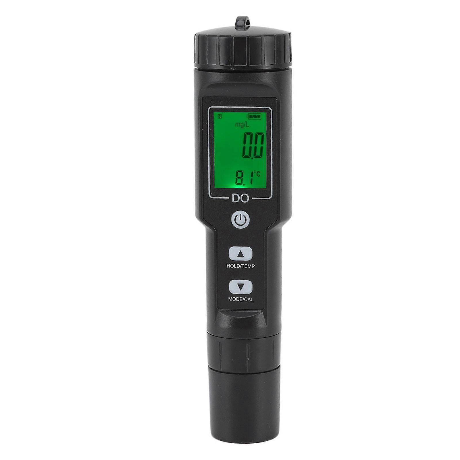 Dissolved Oxygen Meter Detachable Probe Digital Screen Display ...
