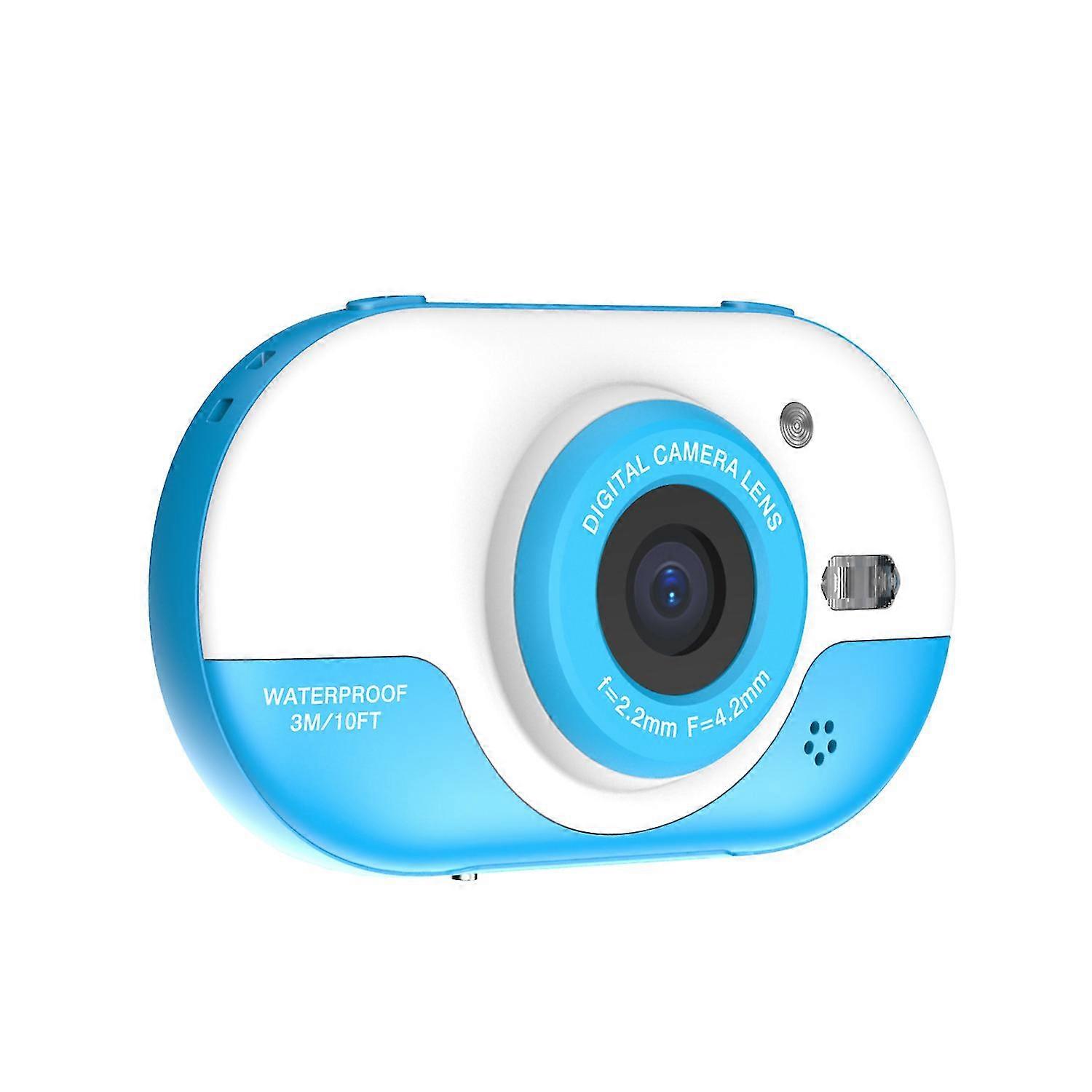 8MP Children Digital Camera Kids Waterproof Camera with Front and Rear ...