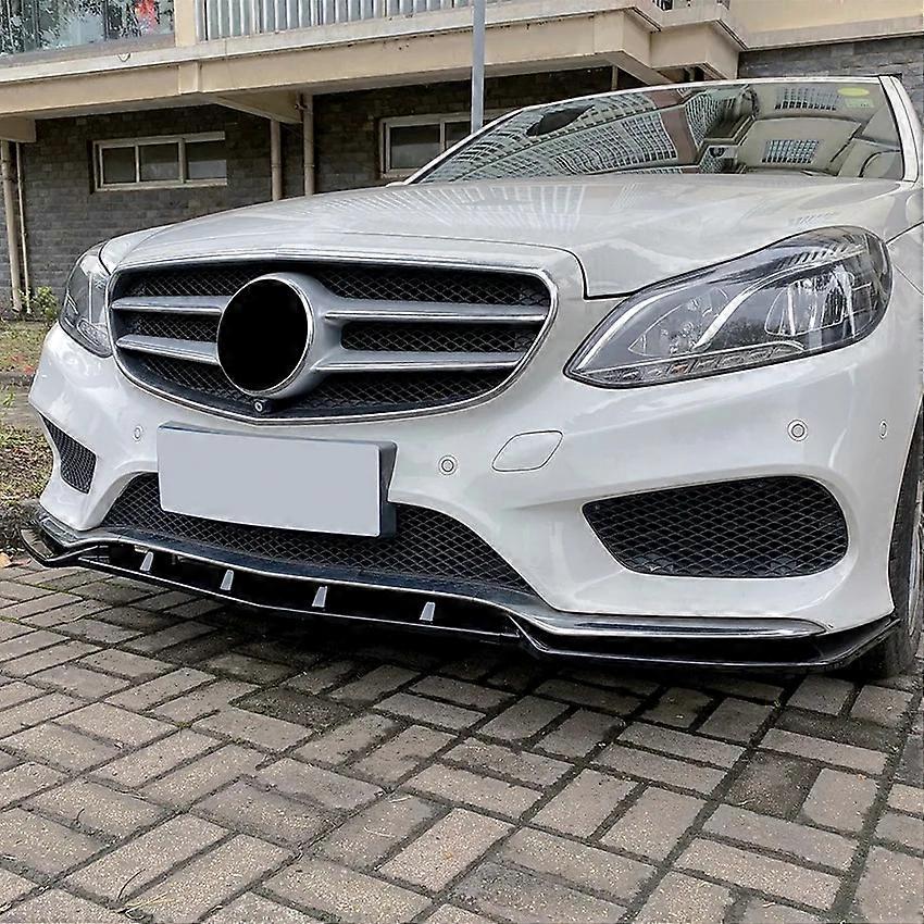 Front Bumper Lip Splitter Diffuser Body Kit For Mercedes E-Class W212 ...