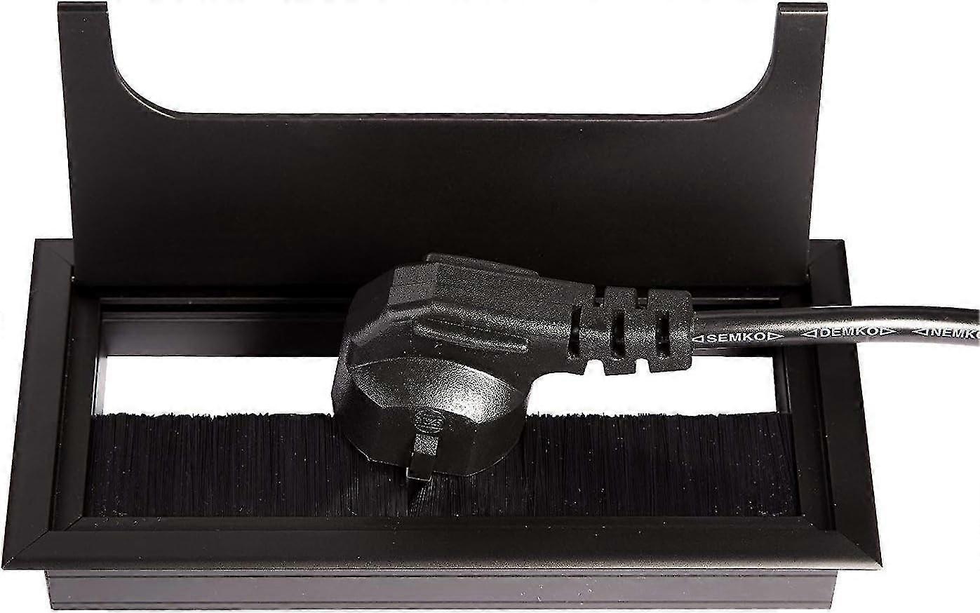 Desk Cable Grommet Rectangular 80x 275mm Cable Grommet Cable Gland for ...