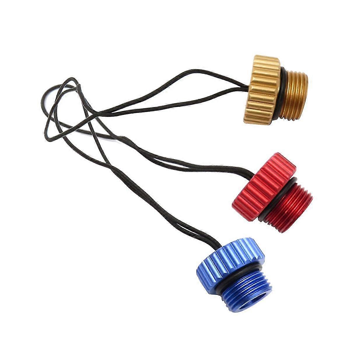 Scuba Diving Din Tank Valve Threaded Cover 5/8-14nps Dust Cap Dust Plug ...