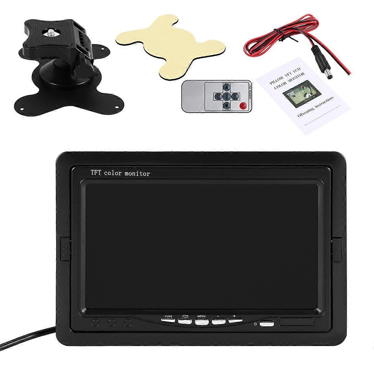 Mini TV 7 Inch HD Monitor 800X480 Portable Car LCD Screens on DVD/CMMB ...