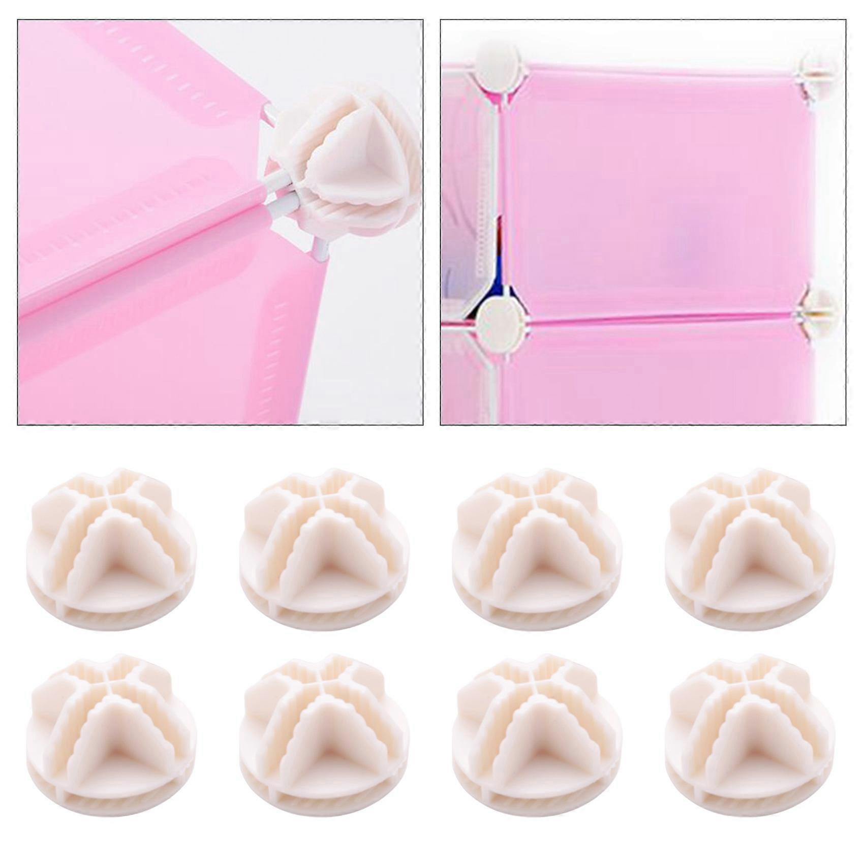 Wire Plastic Connectors For Modular Organizer Closet And Wire Grid ...