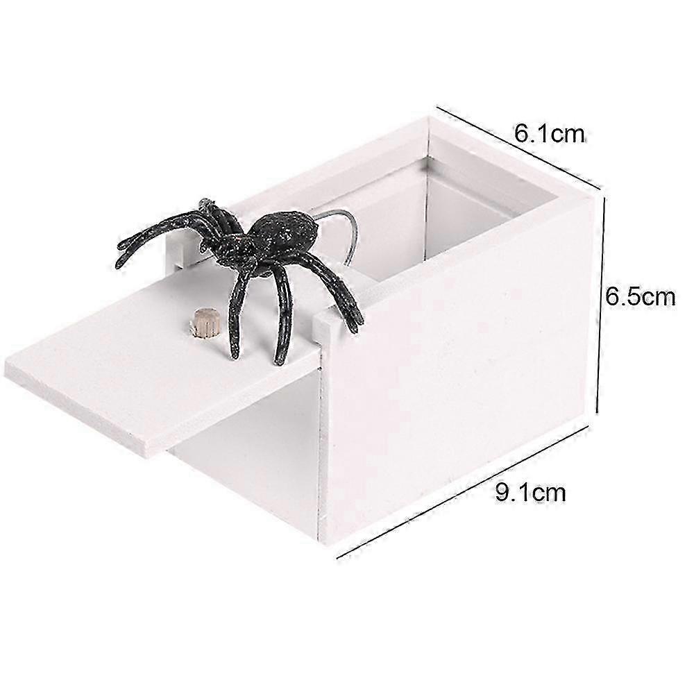 Spider Box Prank Practical Handcrafted Surprise Joke Boxes Funny Wooden ...