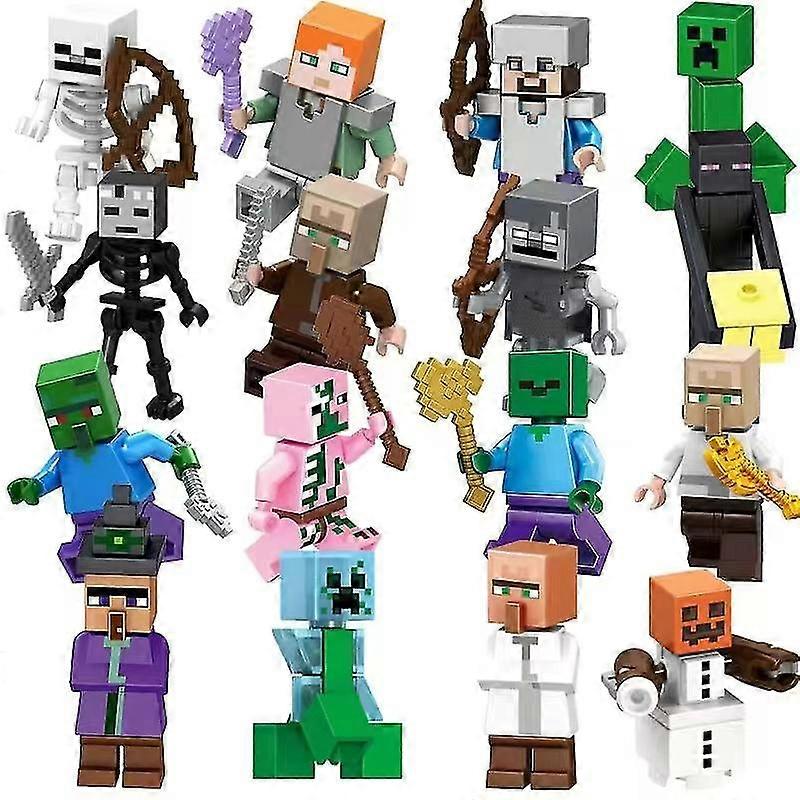 Minecraft Fit Lego Doll Puzzle Pieces Suitable For Building Characters ...