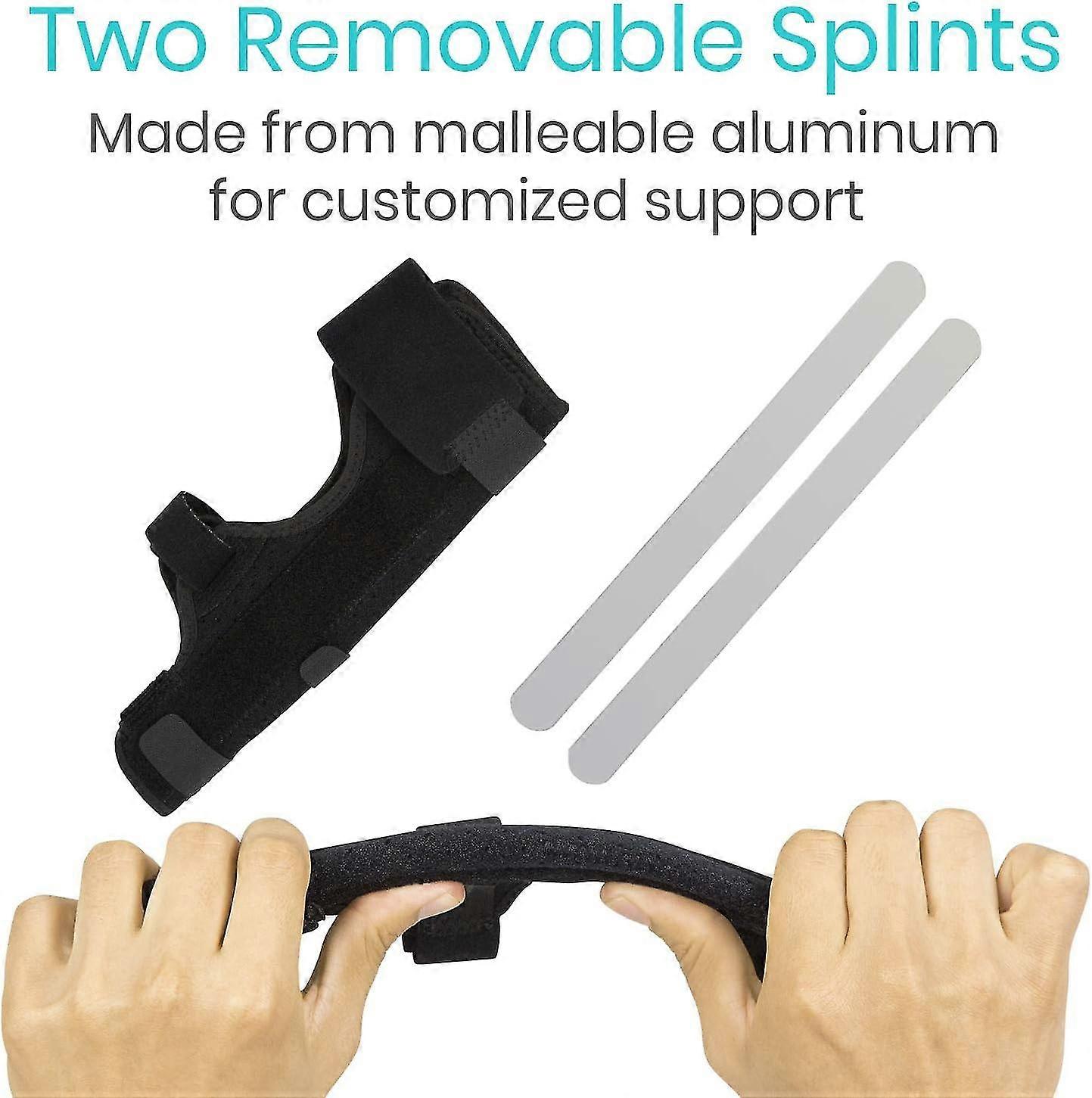 Finger Splint - Supports Pinky, Ring, Middle Metacarpals And Knuckles ...