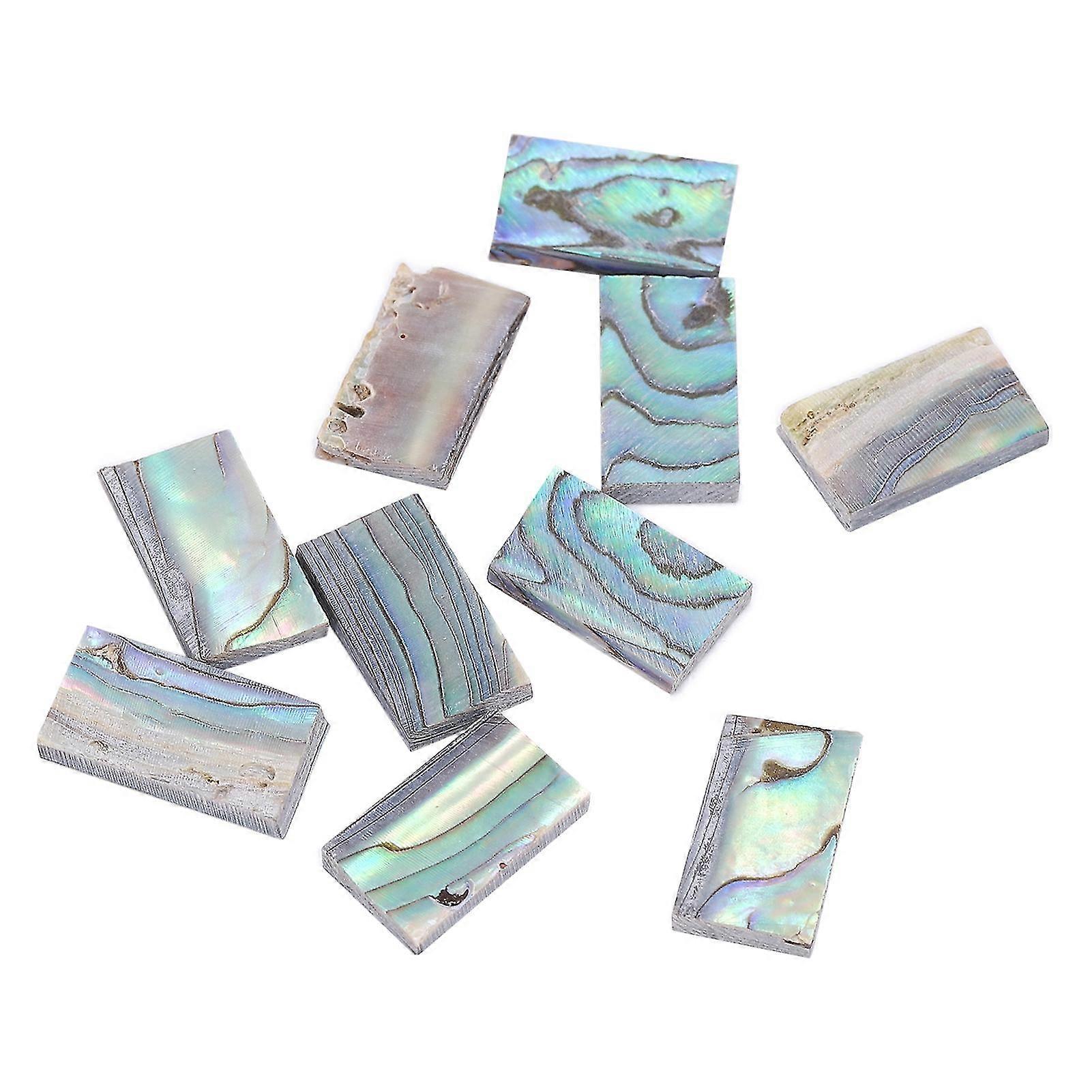 10pcs Abalone Shell Inlay Natural Guitars Inlay Material Guitar ...