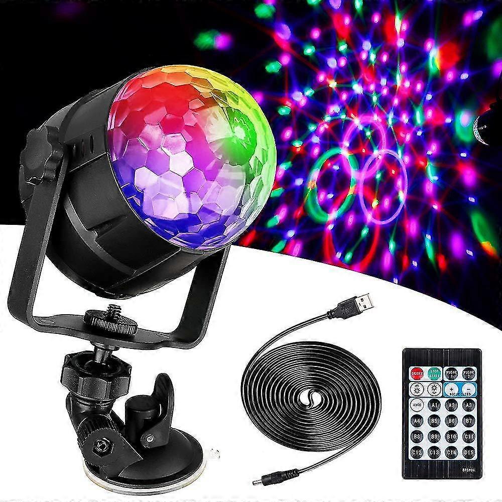 Spot Hook, Spot Bar Disco Ball LED Disco Light with 15 Lighting Shapes, Disco Light Effects RGB ...