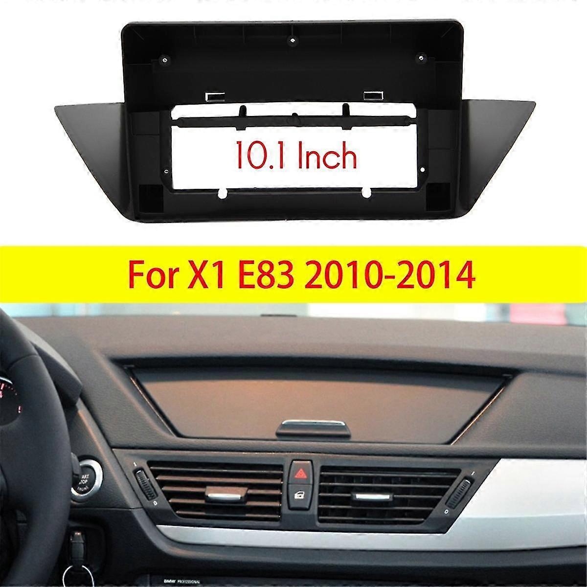 Car Radio Fascias Frame For X1 E84 2009-2015 10 Inch Stereo Panel Mount ...