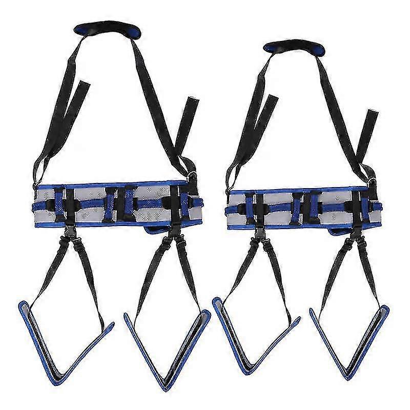 Patient Transfer Belt Soft Nylon Leg Loops Paralyzed People Body ...