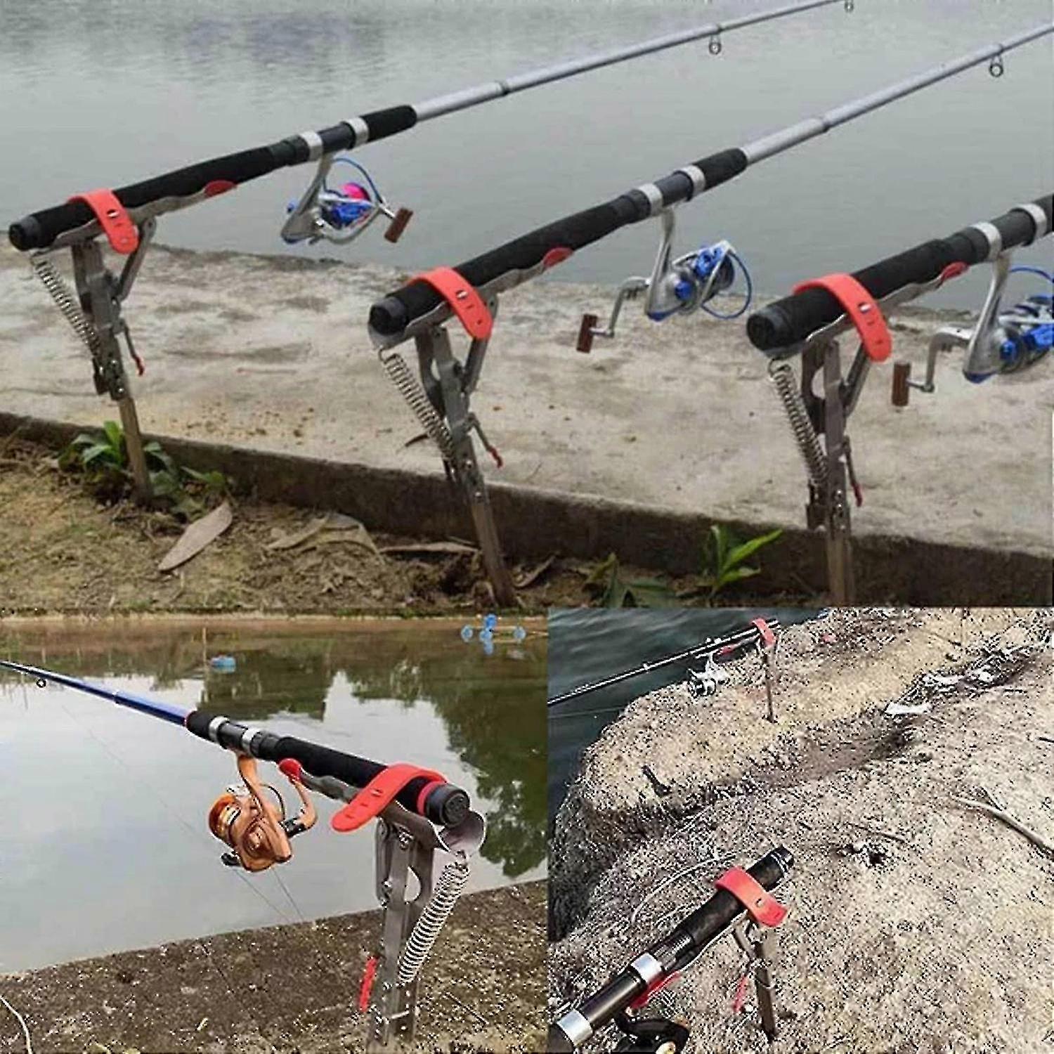 Automatic Fishing Bracket - Automatic Spring Fishing Rod Holder ...