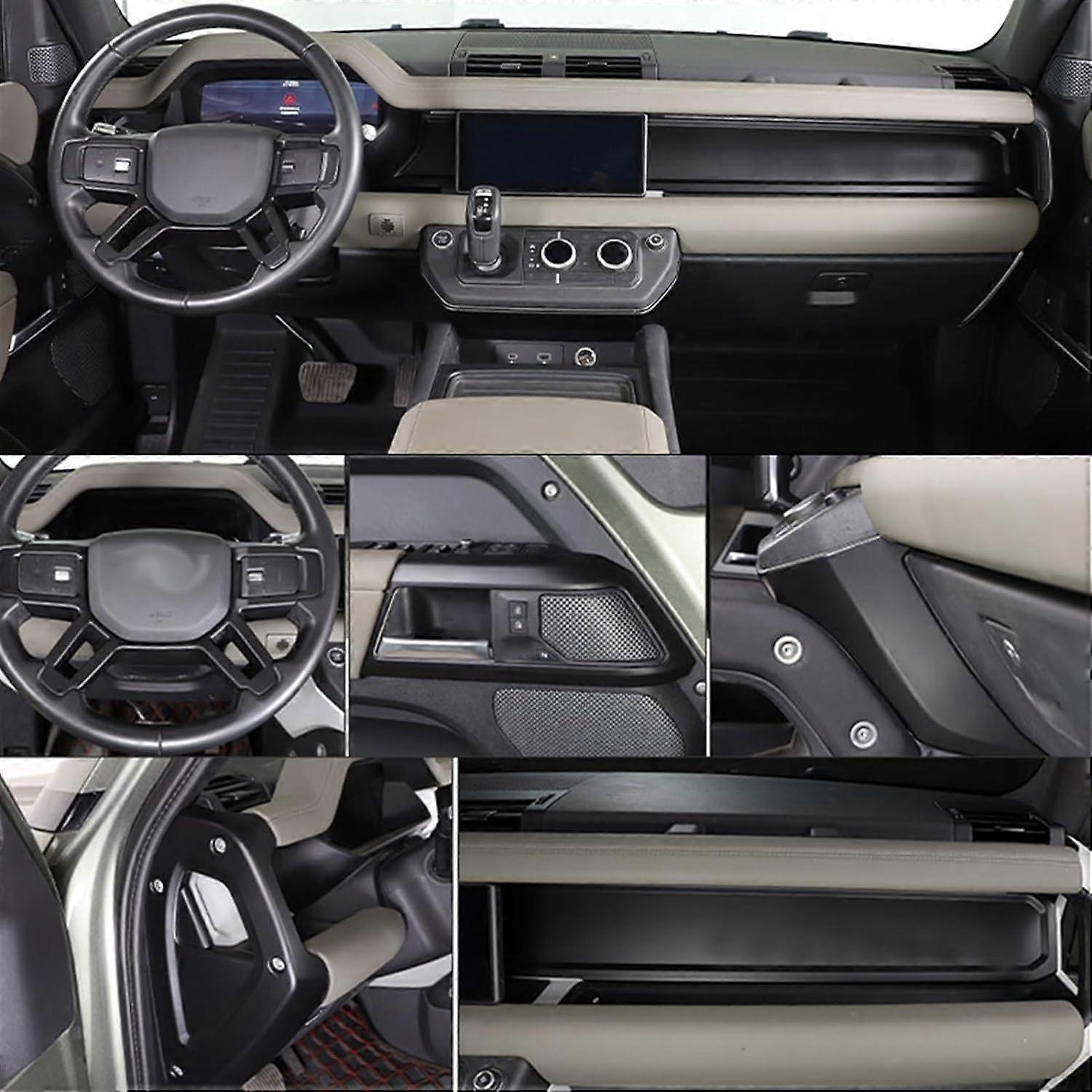 Matte Black for for Defender 90 110 2020-2023 Center Control Steering ...