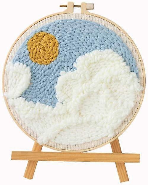 Series of Scenery Punch Needle Embroidery Starter Kits Punch Needle ...