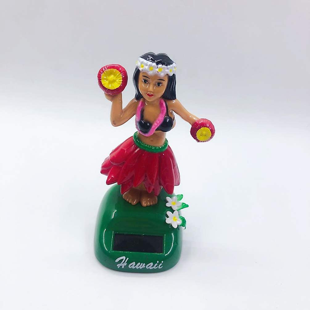 Solar Powered Doll Hula Dancer Bobble Hawaiian Doll Bikini Beach Girl ...