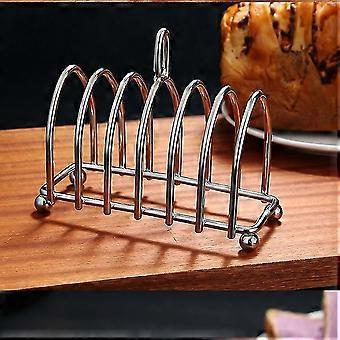 Toast Bread Rack Holder 6 Stainless Steel Toast Rack With Ball Feet And ...