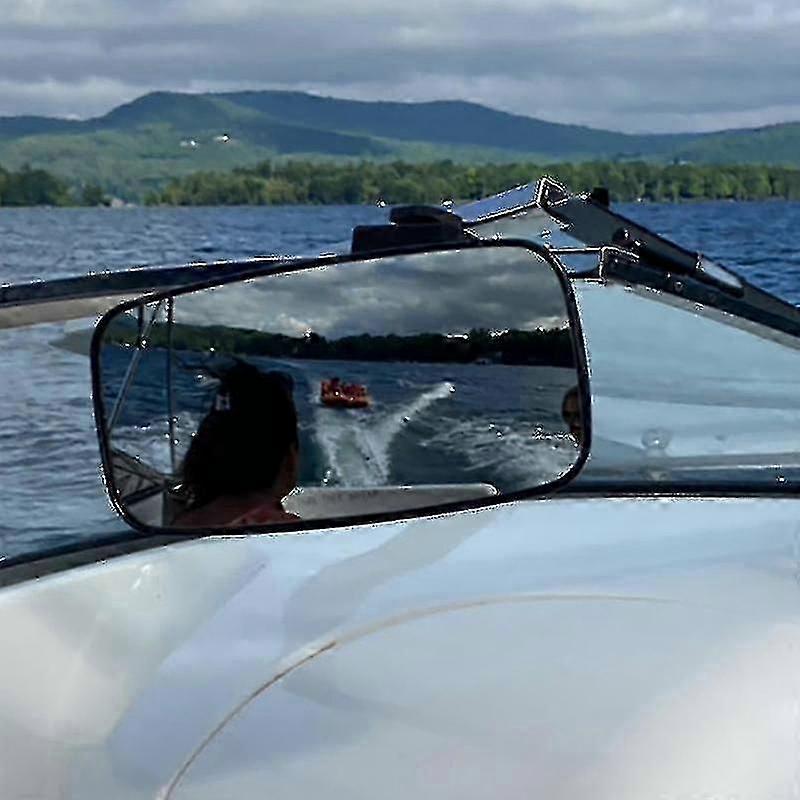 Universal Marine Rear View Mirror, For Ski Boats Pontoon Boat ...