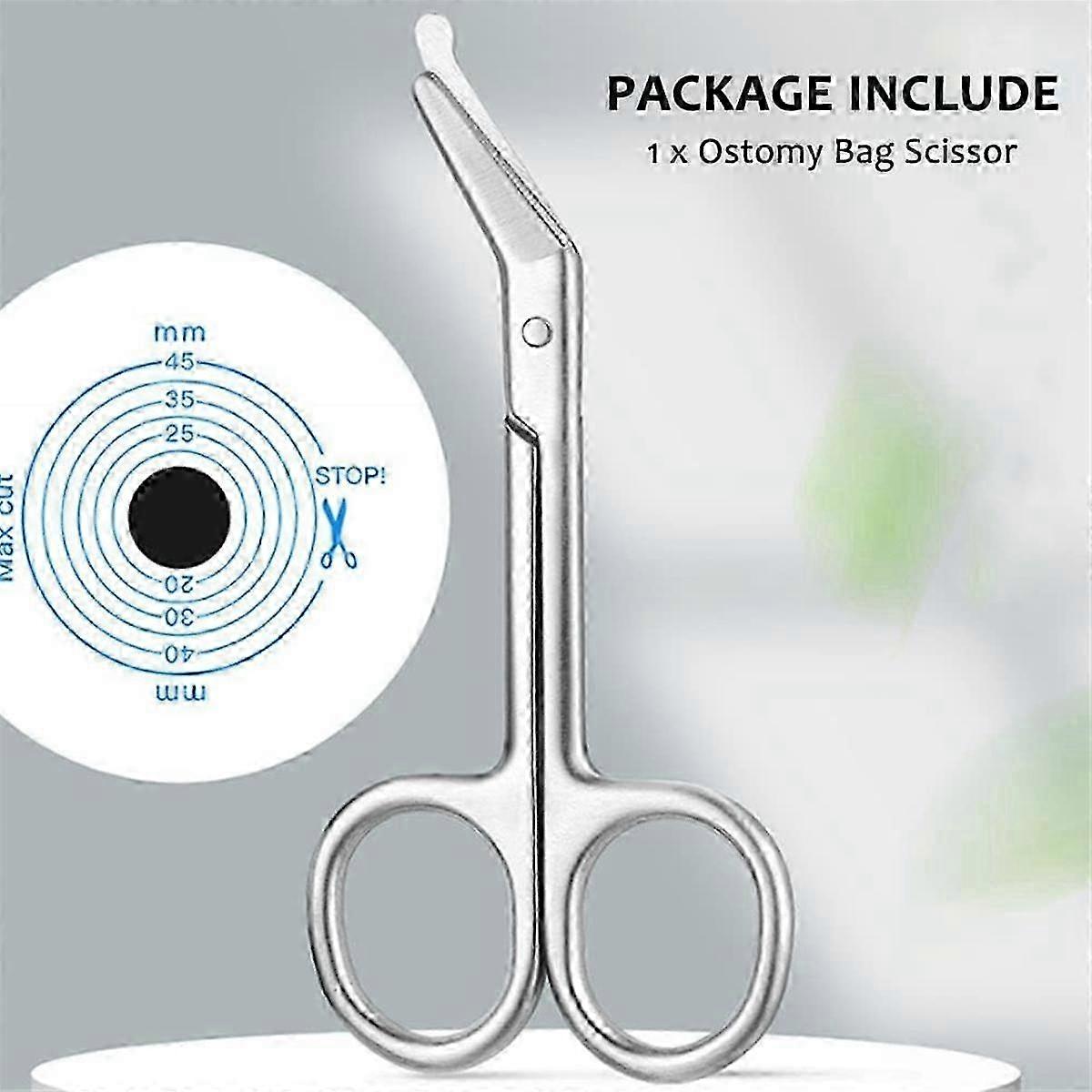 Ostomy Bag Scissor-Stoma Pouch Shear with Blunt Round Tip compatible ...