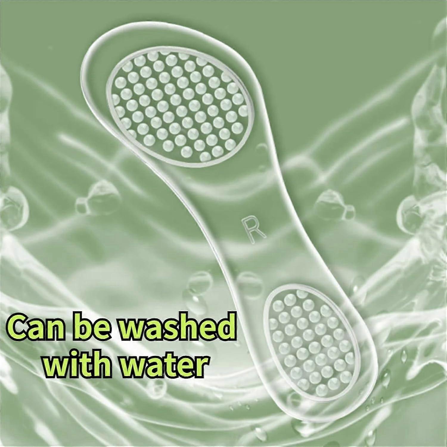 Insoles Heel Protection Silicone Cushions Non Slip Foot Care Adjustable ...