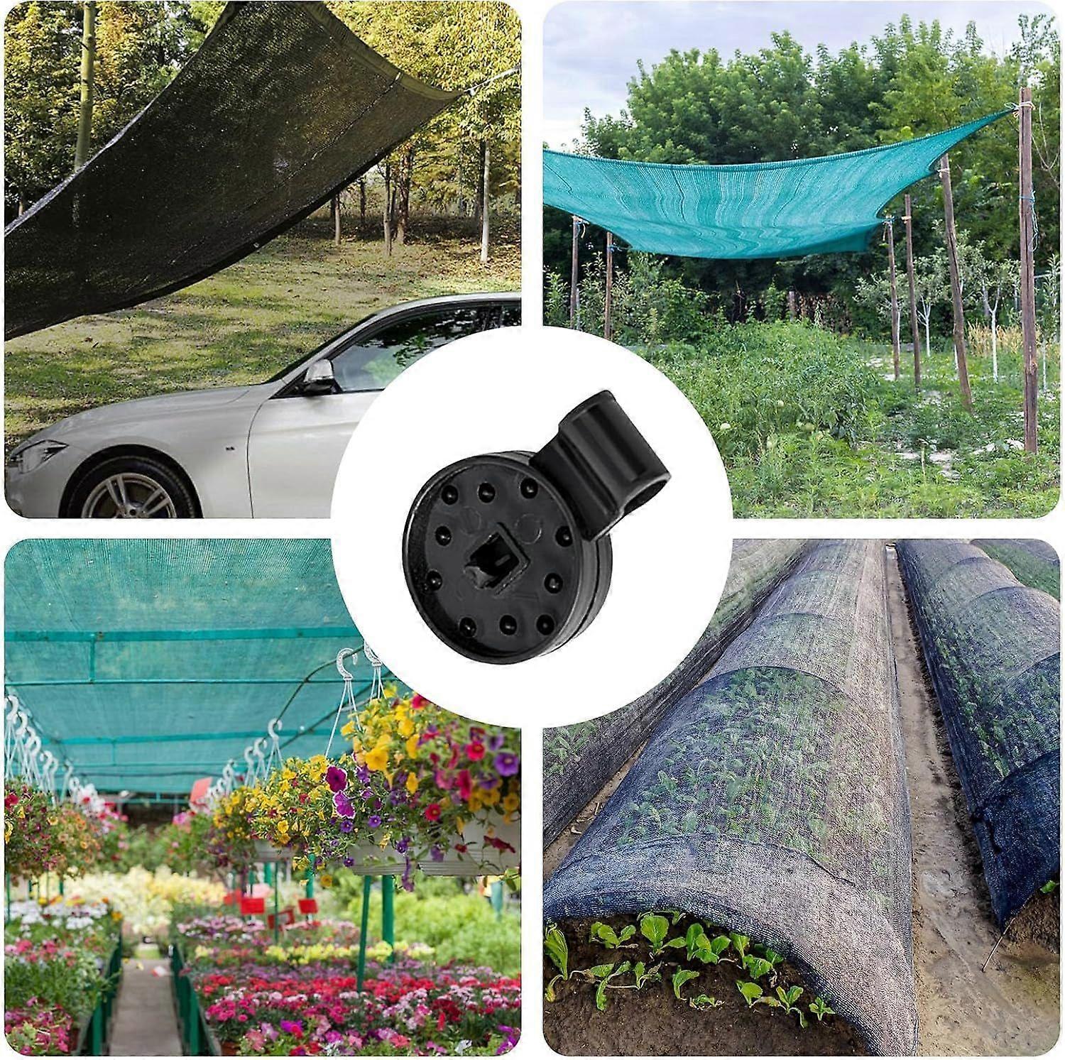 50 Pieces Shade Cloth Plastic Clips Set, Greenhouse Film Sunshade Net ...