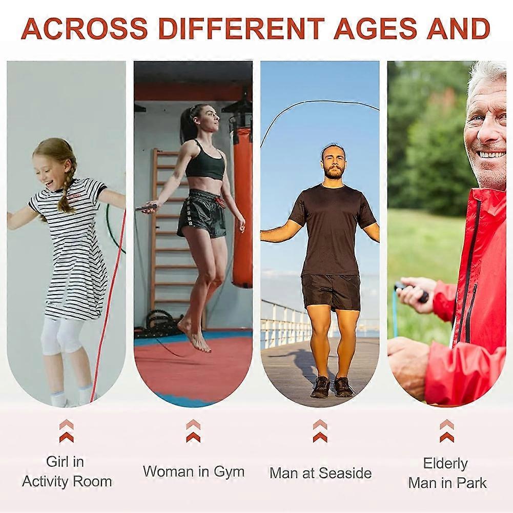 Fitness Speed Jump Rope Men Women Gym PVC Skipping Rope Adjustable ...