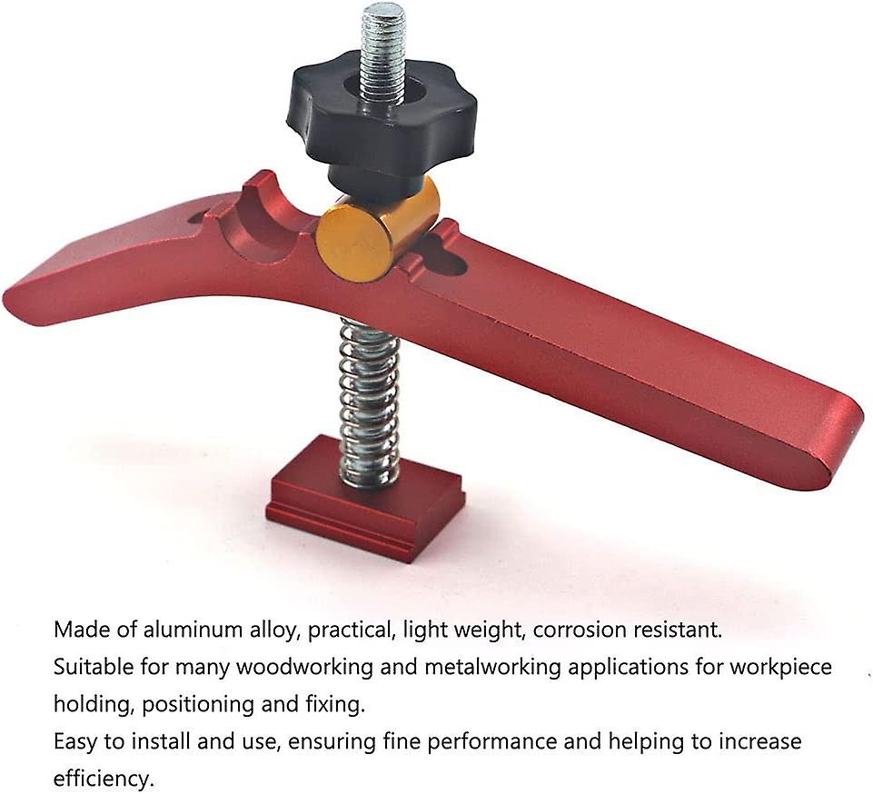 Screw Clamps, One Hand Clamps Aluminum Alloy T-slot Clamps T-track ...