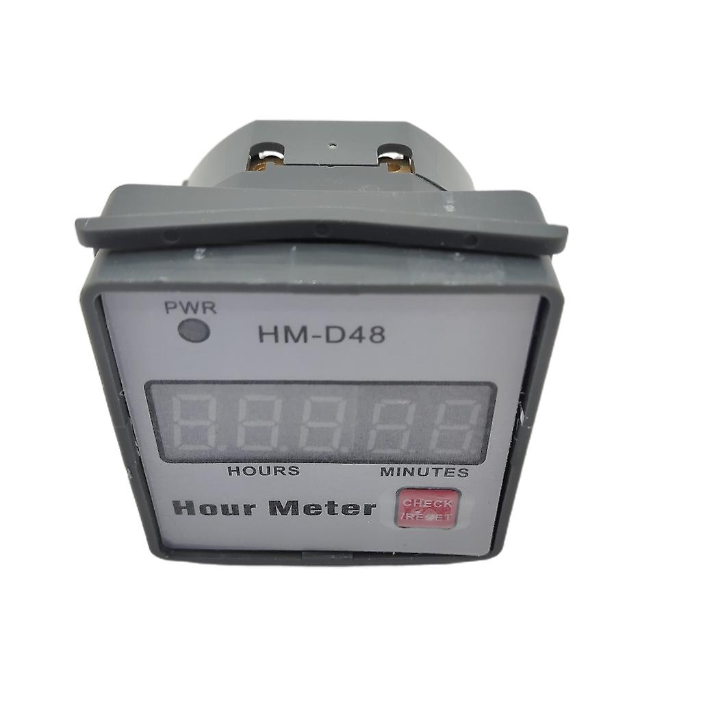 Digital Hourmeter 0999.99h Timer Ac 220v For Farm Tractor Hour Meter Gauge | Fruugo UK