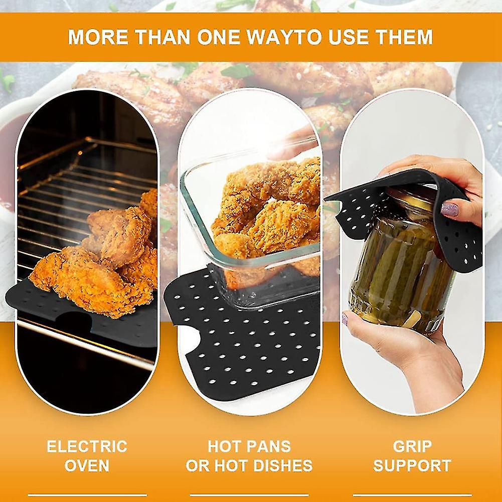 Ninja Silicone Pot, 7 Ninja Accessories, Ninja Silicone Lining (black ...