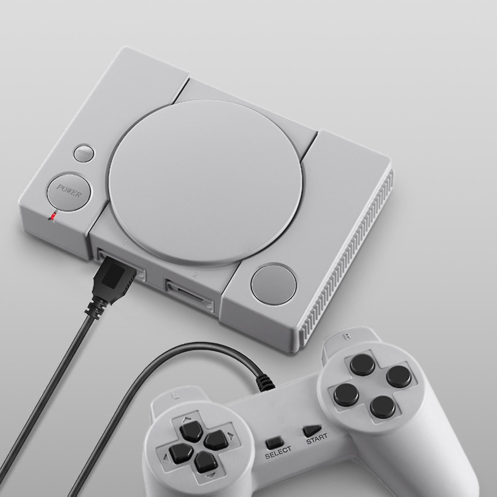 Ps1 Mini Game Console Two Game Controllers Av Video Output Built-in 620 Retro Games Support Two ...