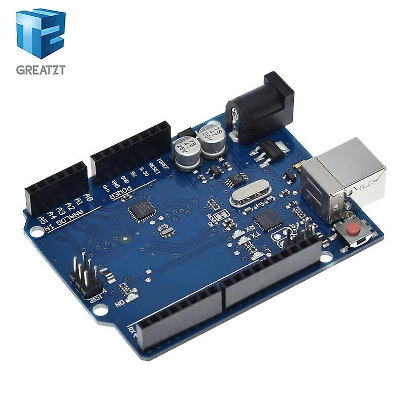 Uno R3 Box Atmega16u2 Atmega328p-mu Chip With Cable For Arduino Uno R3 ...