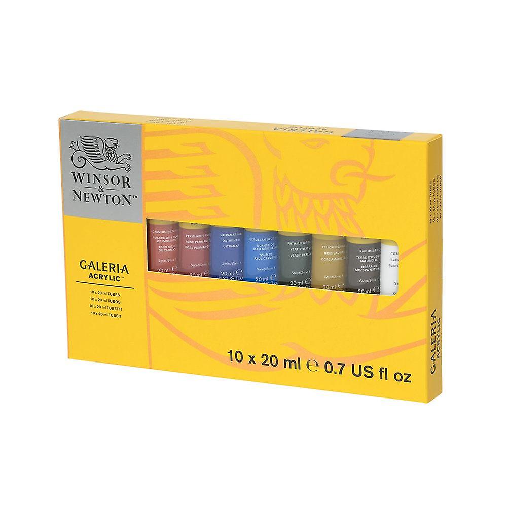 Winsor & Newton Galeria Acrylic Paint Set 10 x 20ml | Fruugo UK