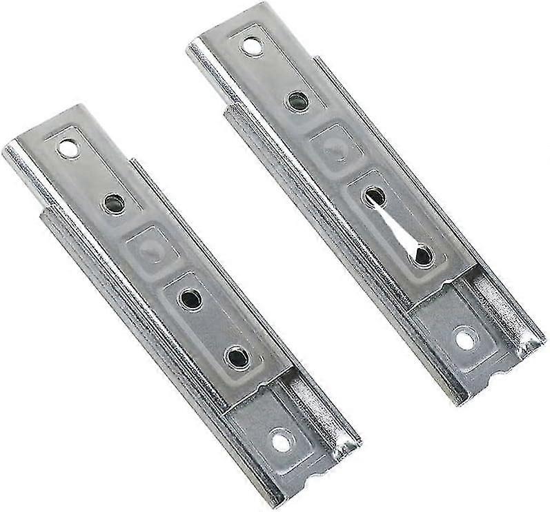 4.7" Headboard Mounting Brackets Panel Wall Mount Interlocking Hangers ...