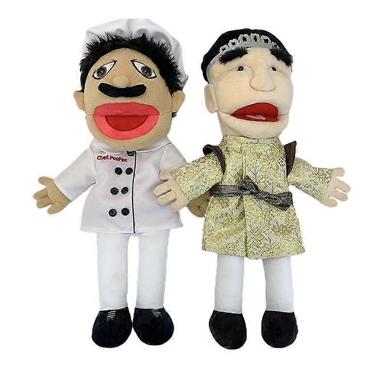 40cm Jeffy Puppet Doll Jeffy Hand Puppet Sml Jeffy Puppet Family Real ...