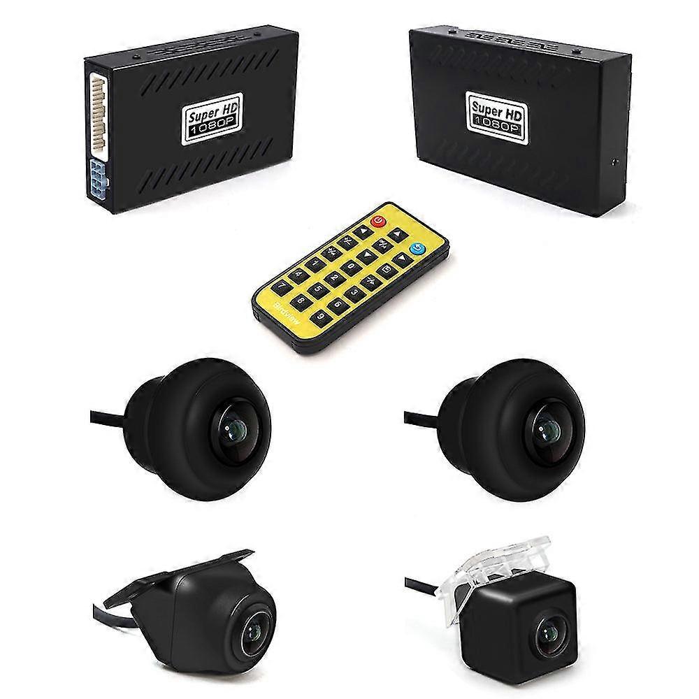 2D hd 360 dvr car surround view monitoring system bird view system 4 ...