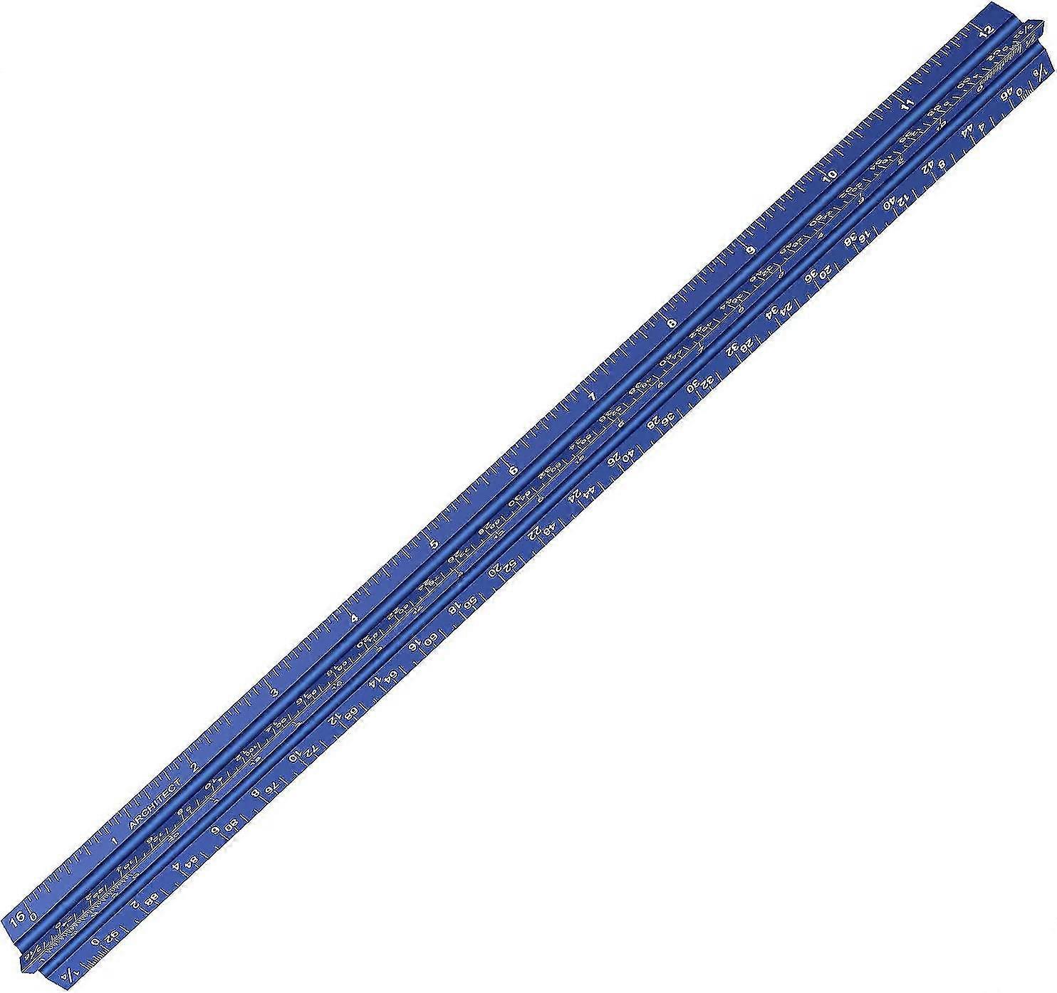 Architectural Scale Ruler, Aluminum Triangular Scale Ruler Fg | Fruugo UK