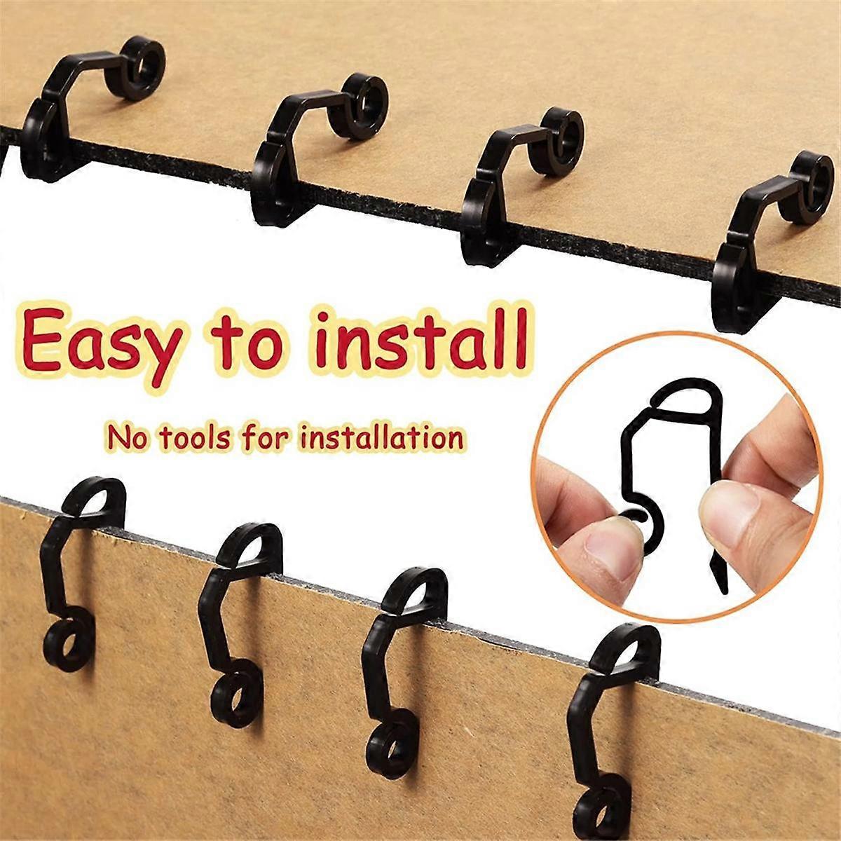 240PCS Christmas Gutter Light Clips Hooks for Hanging Outdoor String ...