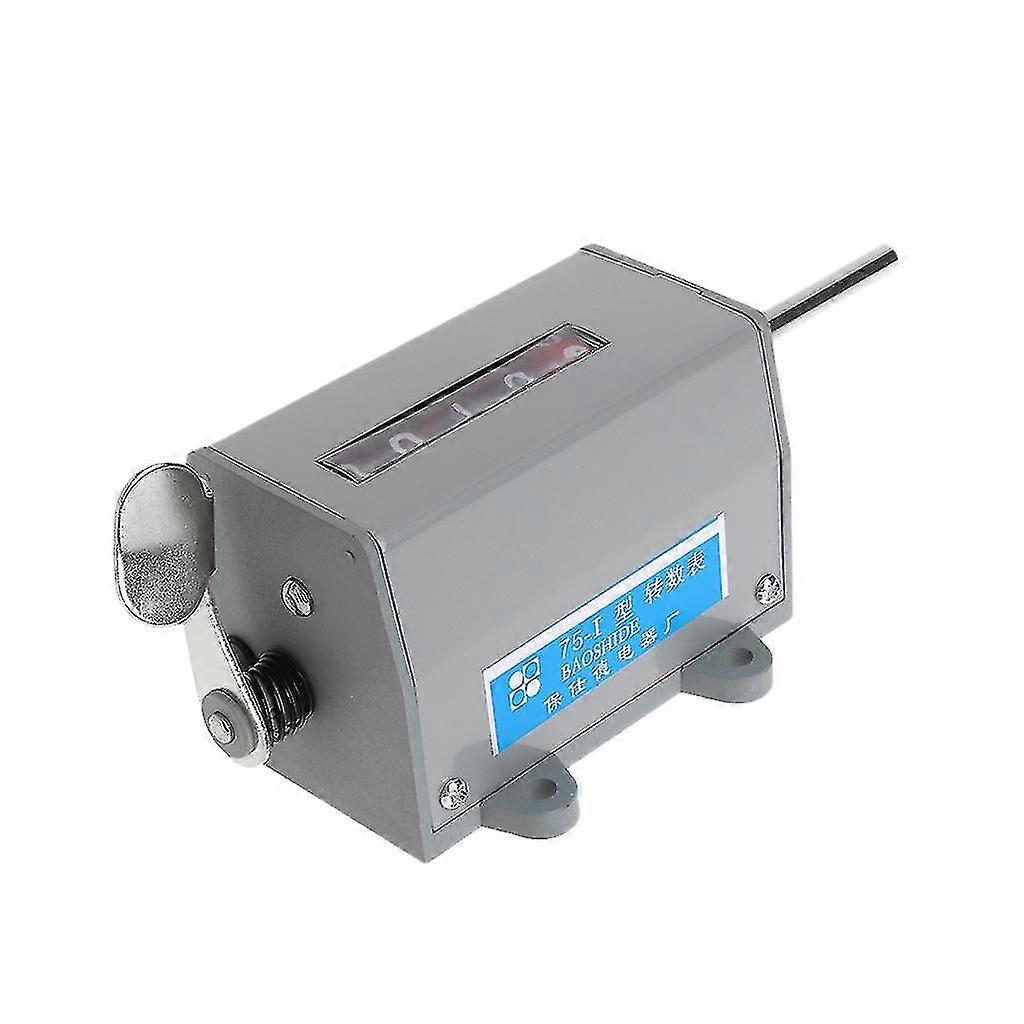 1 Pc Mechanical Resettable 5 Digits Display Rotary Revolution Counter ...