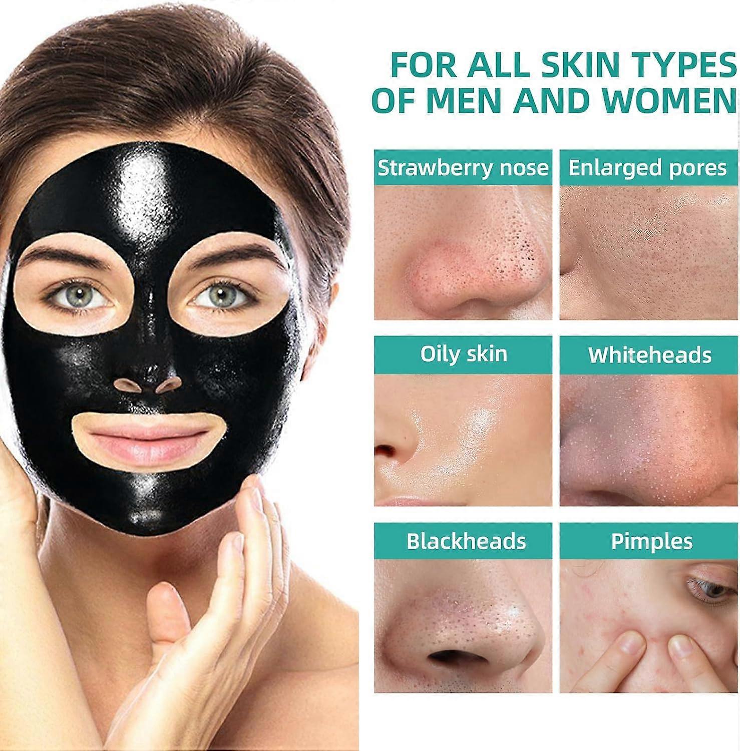 Blackhead Remover Mask Black Charcoal Peel Off Face Mask Blackhead ...