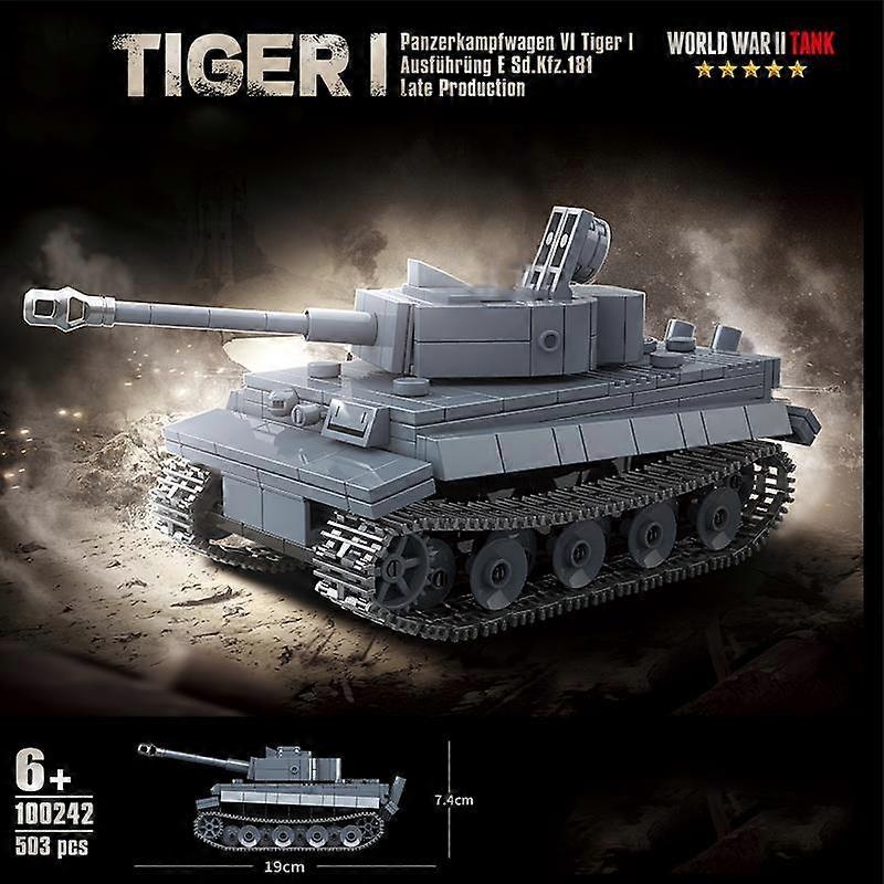 Wereldoorlog 2 Tiger Tank | Duitse Tiger Tank | Tank King Tiger - Blokken - | Fruugo NL