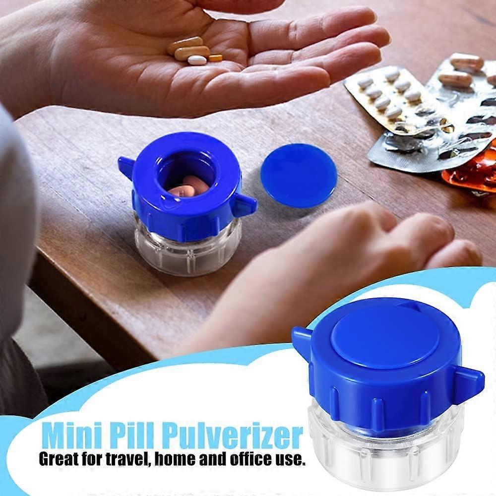 2025 New 2 Pack Pill Grinder,Tablet Grinder Medicine Splitter Powder ...
