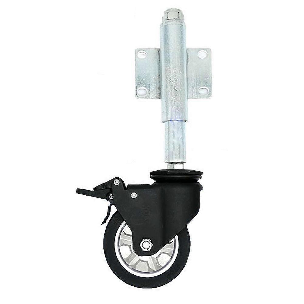 Mn Steel Spring Loaded Gate Swivel Caster Wheel Roller Fence Hardware ...