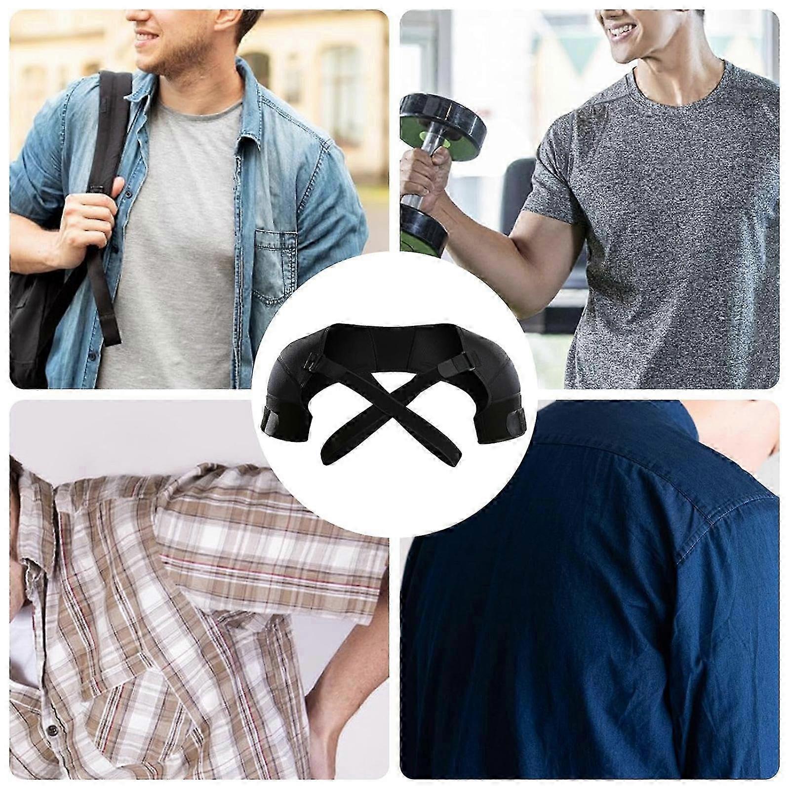 Shoulder Pain Relief Double Shoulder Support, Double Shoulder Brace ...