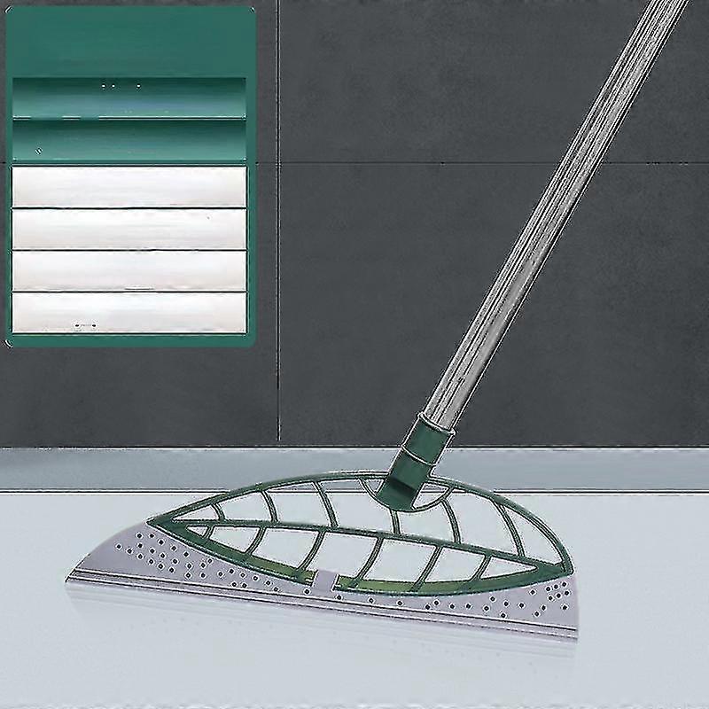Multifunction Magic Broom, 2-in-1 Sweeper, Rubber Squeegee Broom For ...